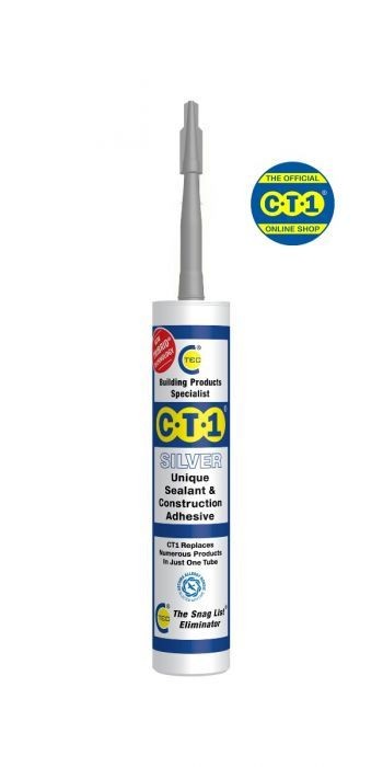 CT1 TRIBRID All Purpose Sealant & Adhesive Silver 290ml