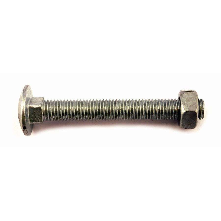 Coachbolt M8 Cup Square Hex Galv 50 Pack - Fixings Store