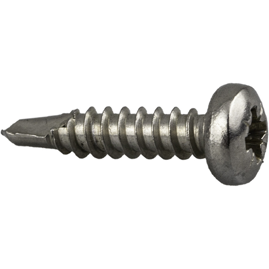 DrillTech 4.2mm Pan Pozi Self Drilling Screw 100 Pack - Fixings Store