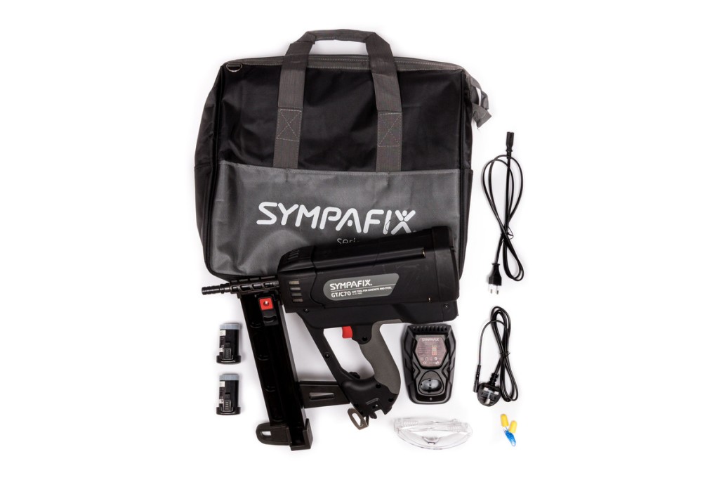 Sympafix GT4C GT/C70 Concrete And Steel Gas Tool Nail Gun - 70000 ...