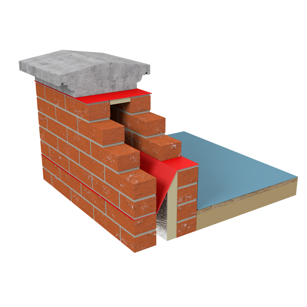 Visqueen Zedex High Bond Damp Proof Course 1000mm x 8m - Fixings Store