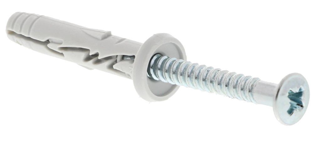 Spit HIT-M Nylon Lipped Hammer in Anchors with Zinc Nail