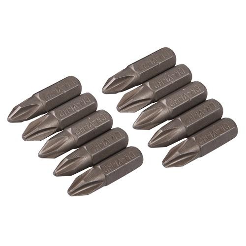 Impact Phillips 2 Screwdriver Bits PH2 - 10pk - Fixings Store