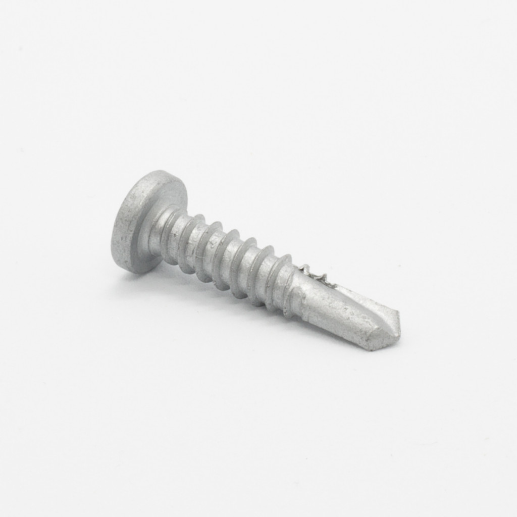 DrillTech 5.5 x 25mm Metal Framing Pancake Tek Screws Silver Ruspert ...