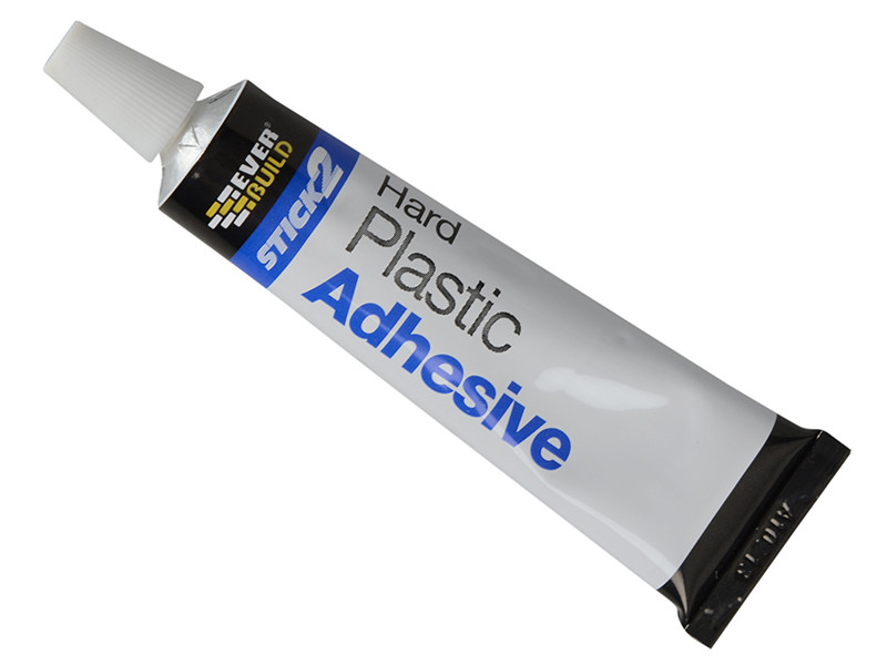 Everbuild EVBS2HARD STICK2® Hard Plastic Adhesive 30ml - Fixings Store