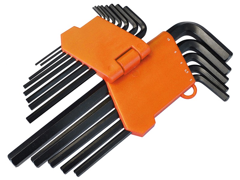 Faithfull FAIHKS13ML Metric Long Arm Hex Key Set, 13 Piece - Fixings Store